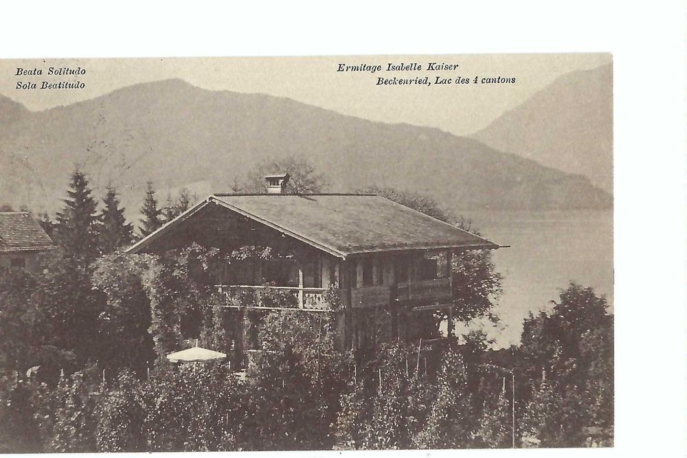 Ermitage Isabella Kaiser Beckenried 1921 Vierwaldstättersee Kaufen