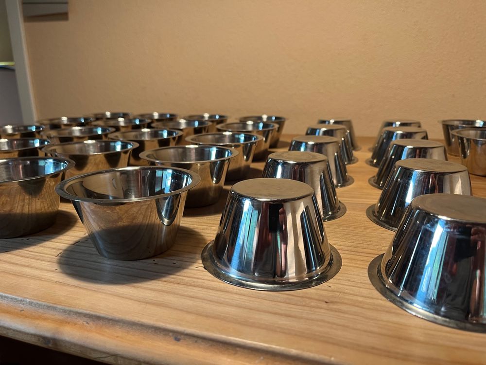 33 Timbale / Dariole Förmchen TOP PREIS (Gebraucht) in Dittingen für ...