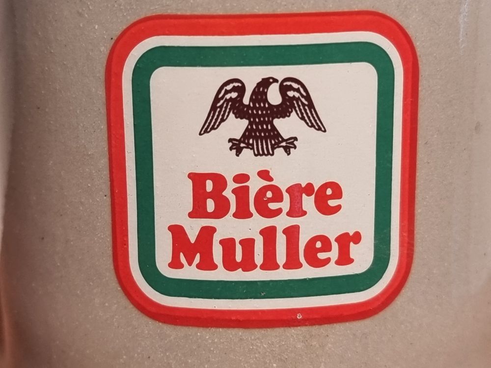 Bière Muller Neuchatel Steingut Bierkrug Humpen (Gebraucht) in Sirnach ...