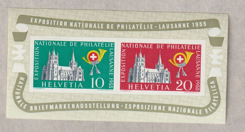 Lausanne Block 1955 (Gebraucht) in Biel/Bienne für CHF 1 – mit Lieferung auf Ricardo kaufen
