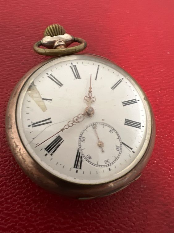 Antike Taschenuhr echt Silber 50 mm (Gebraucht) in Pfeffingen für CHF 16 – mit Lieferung auf ...