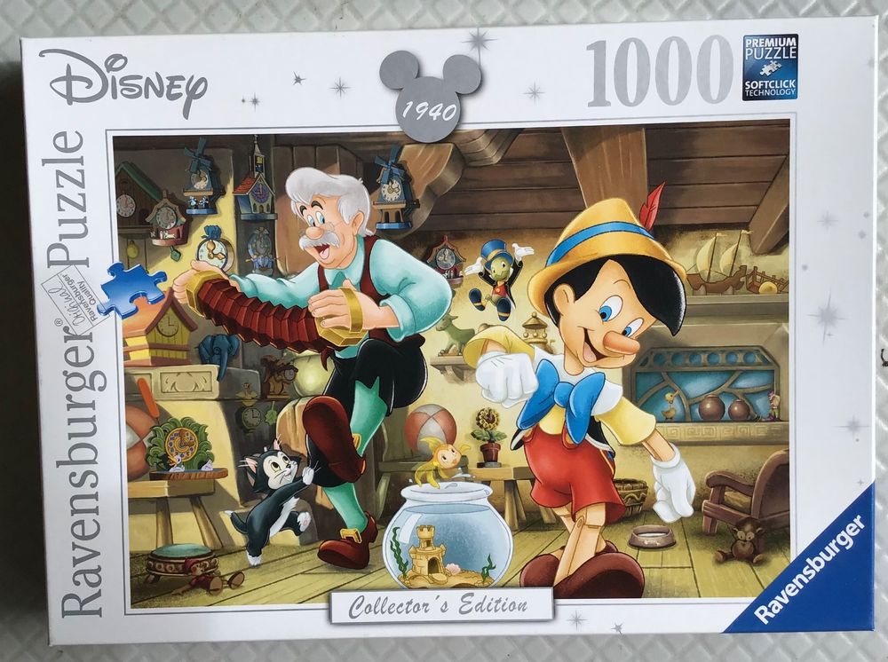 Ravensburger Puzzle 1000 Teile Pinocchio (Gebraucht) in Hombrechtikon ...