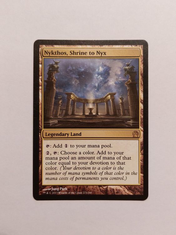 MTG - Nykthos, Shrine to Nyx - Theros - EN (Neuf (Voir description)) à ...