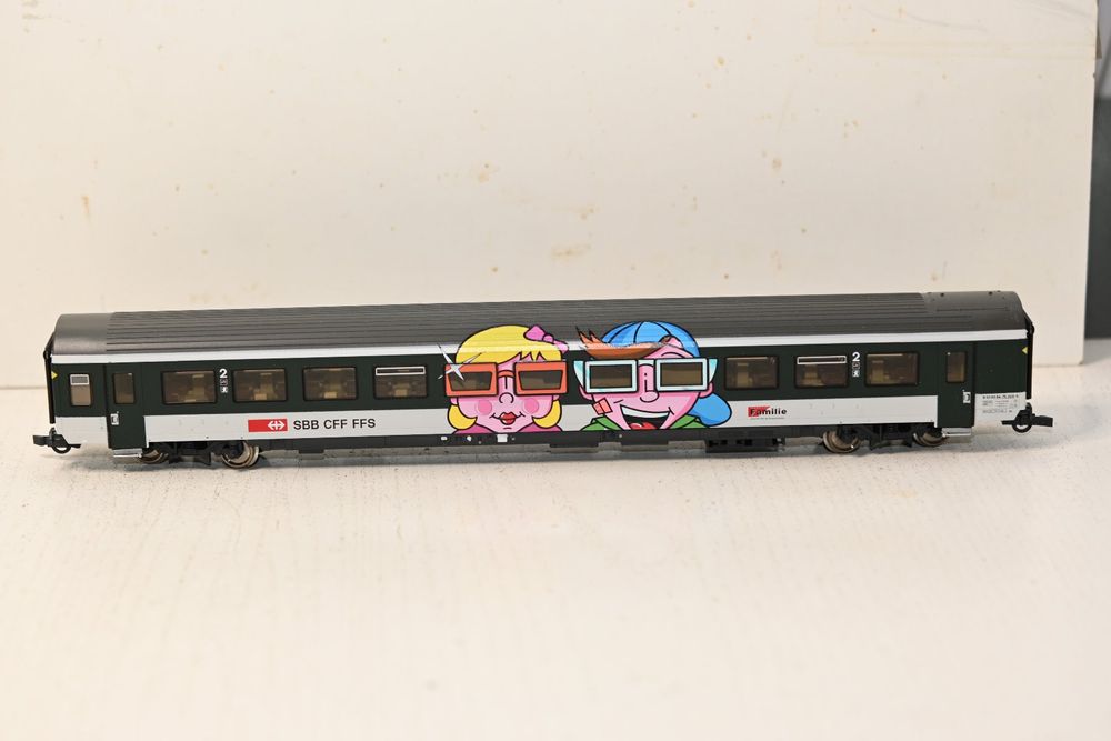 SBB 2 Kl Schw Familie Roco HO/DC mit OVP | Kaufen auf Ricardo