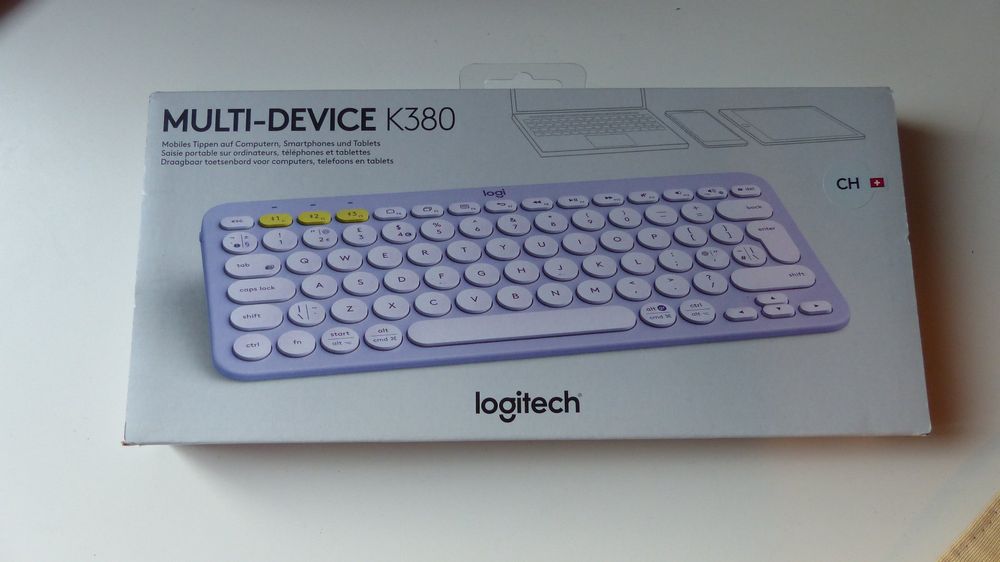 LogiTech K380 violet bluetooth Tastatur (Gebraucht) in Zürich für CHF ...