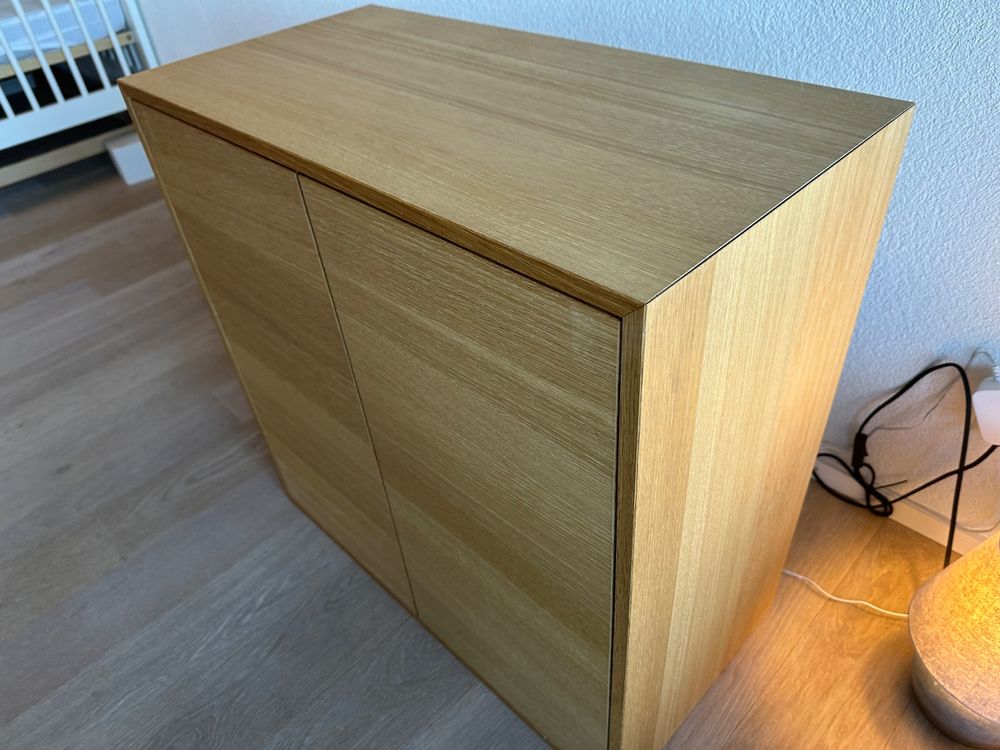 Bolia - Case Shelving module with wooden door (70x70x35cm) | Kaufen auf ...