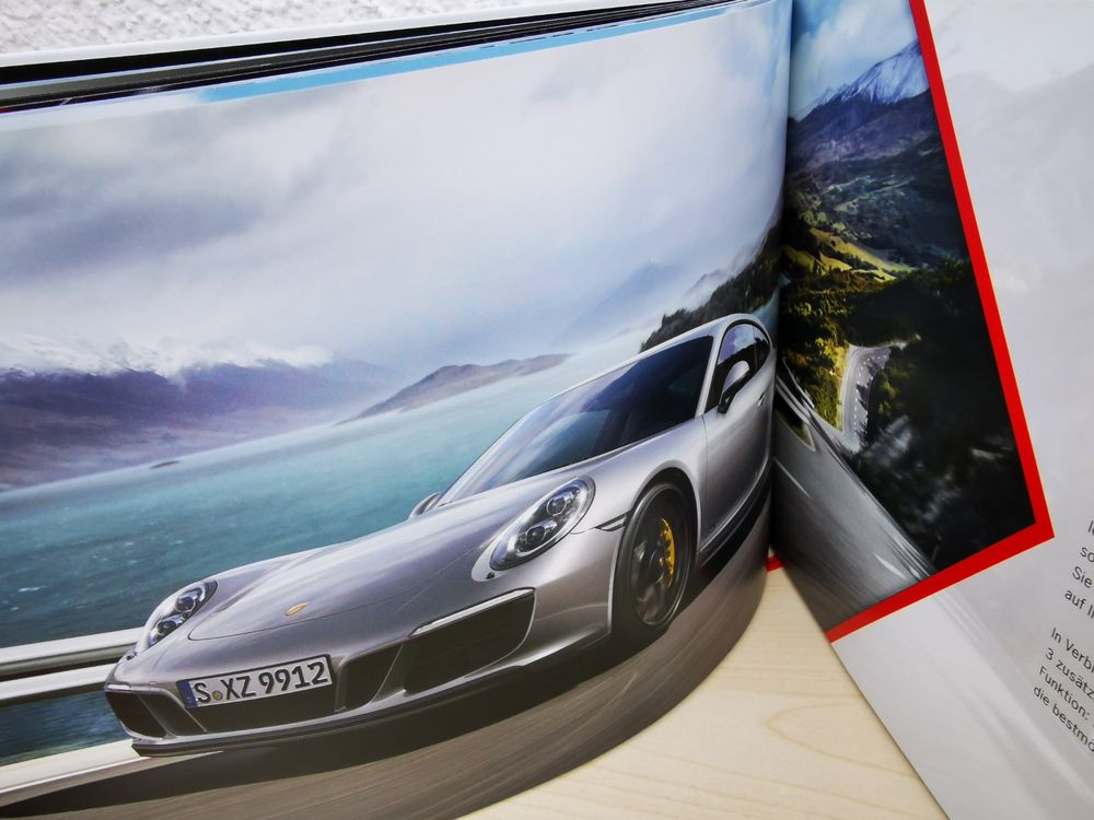 Orig. Prospektbuch Porsche 911 GTS Modelle,01/17,keine Kopie (Neu ...