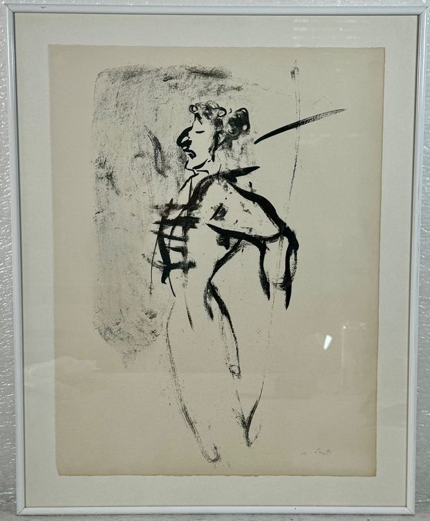 Hans Falk (1918-2002) Lithografie Handsigniert (Gebraucht) in Root für CHF 15 – mit Lieferung ...