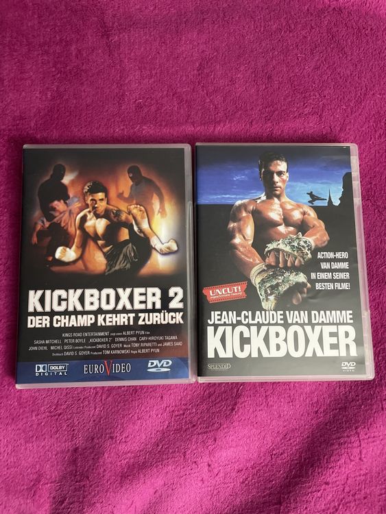 2 DVDs: Kickboxer & Kickboxer 2 Jean-Claude Van Damme (Neu (gemäss ...