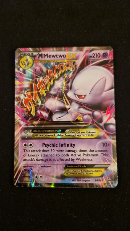 Pokemon Card | Mega Mewtwo EX | BREAKthrough | Ultra Rare (Gebraucht ...