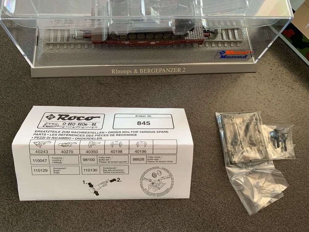 ROCO Nr. 845 MiniTanls Special Rlmmps & Bergepanzer | Kaufen auf Ricardo