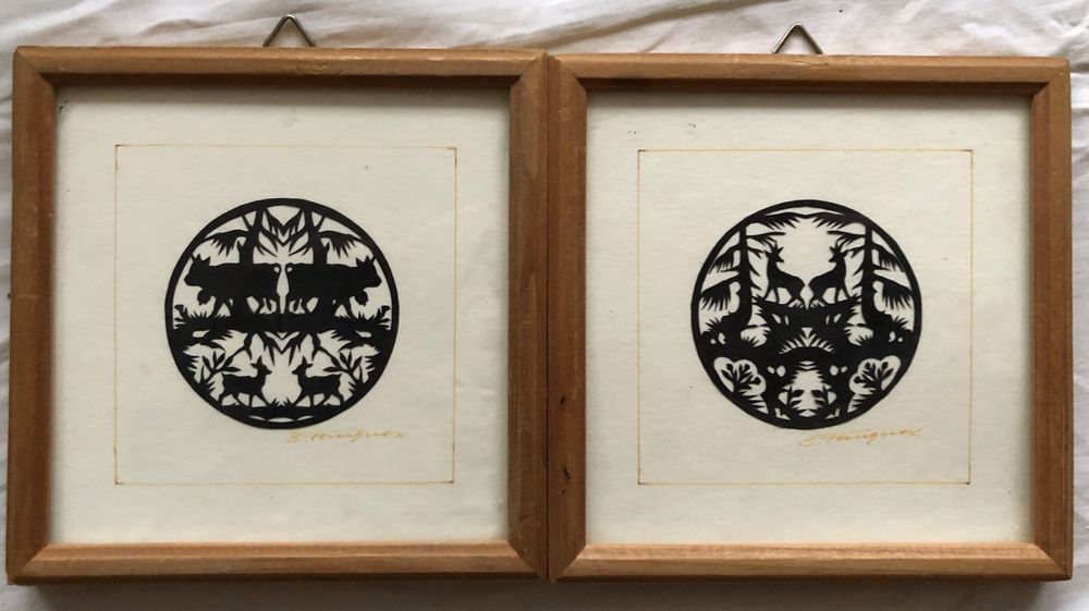 Estrellita Fauquex - 2x Scherenschnitte | Kaufen auf Ricardo