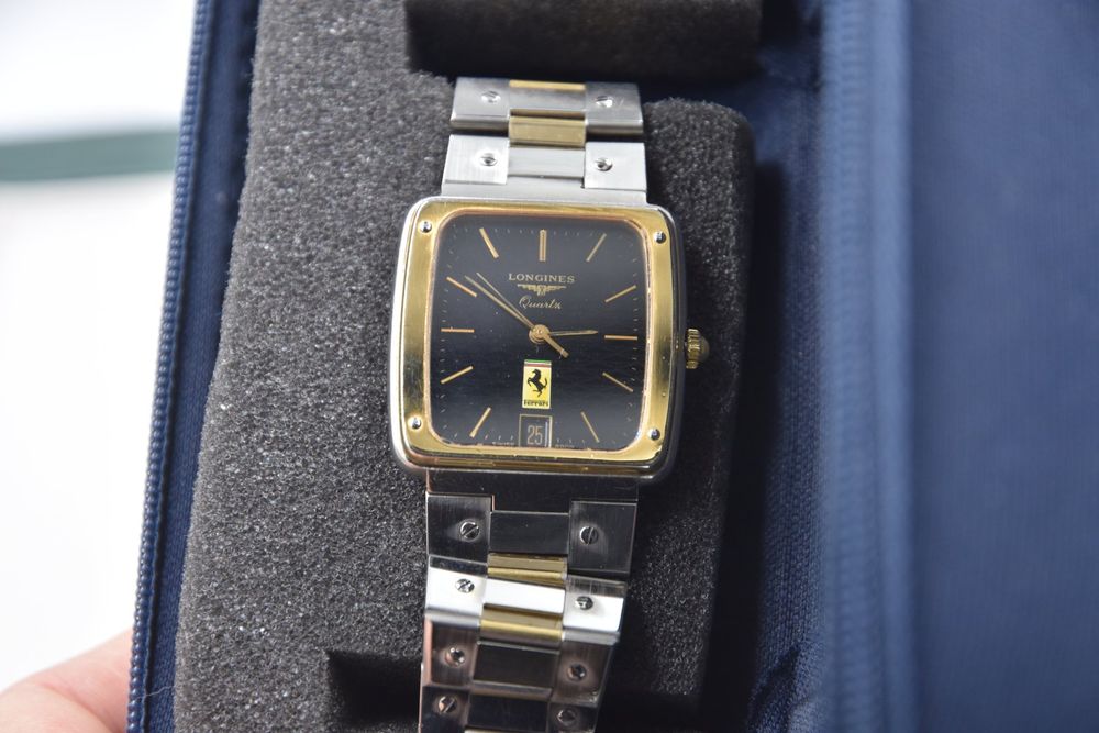 LONGINES FERRARI Herrenuhr m.Datum.Quartz.Schöne Sammleruhr! | Kaufen ...