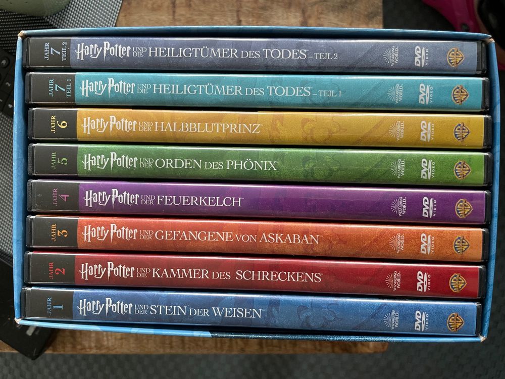Harry Potter Sammlung - 8 DVD‘s - deutsch - neuwertig (Gebraucht) in Windisch für CHF 10 – mit ...