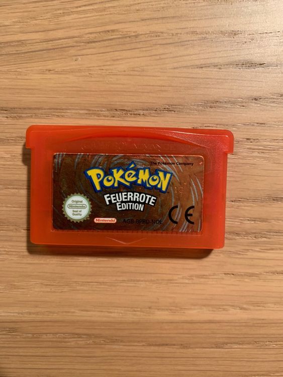 GBA Spiel POKEMON FEUERROTE Edition (Gebraucht) in Baar für CHF 107 ...