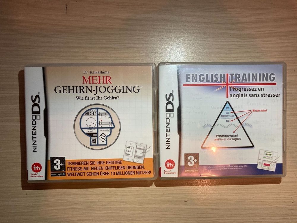 Gehirn-Jogging und English-Training DS (Gebraucht) in für CHF 2 – mit ...