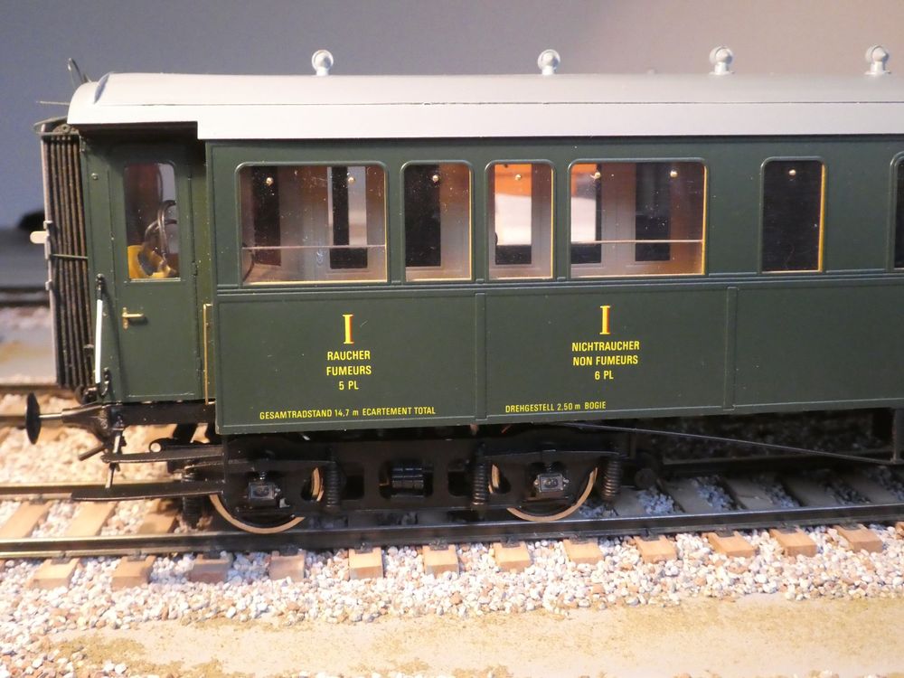 SBB Salonwagen AB4ü Spur 0 / Bausatz Model-Rail Teile (Gebraucht) in ...