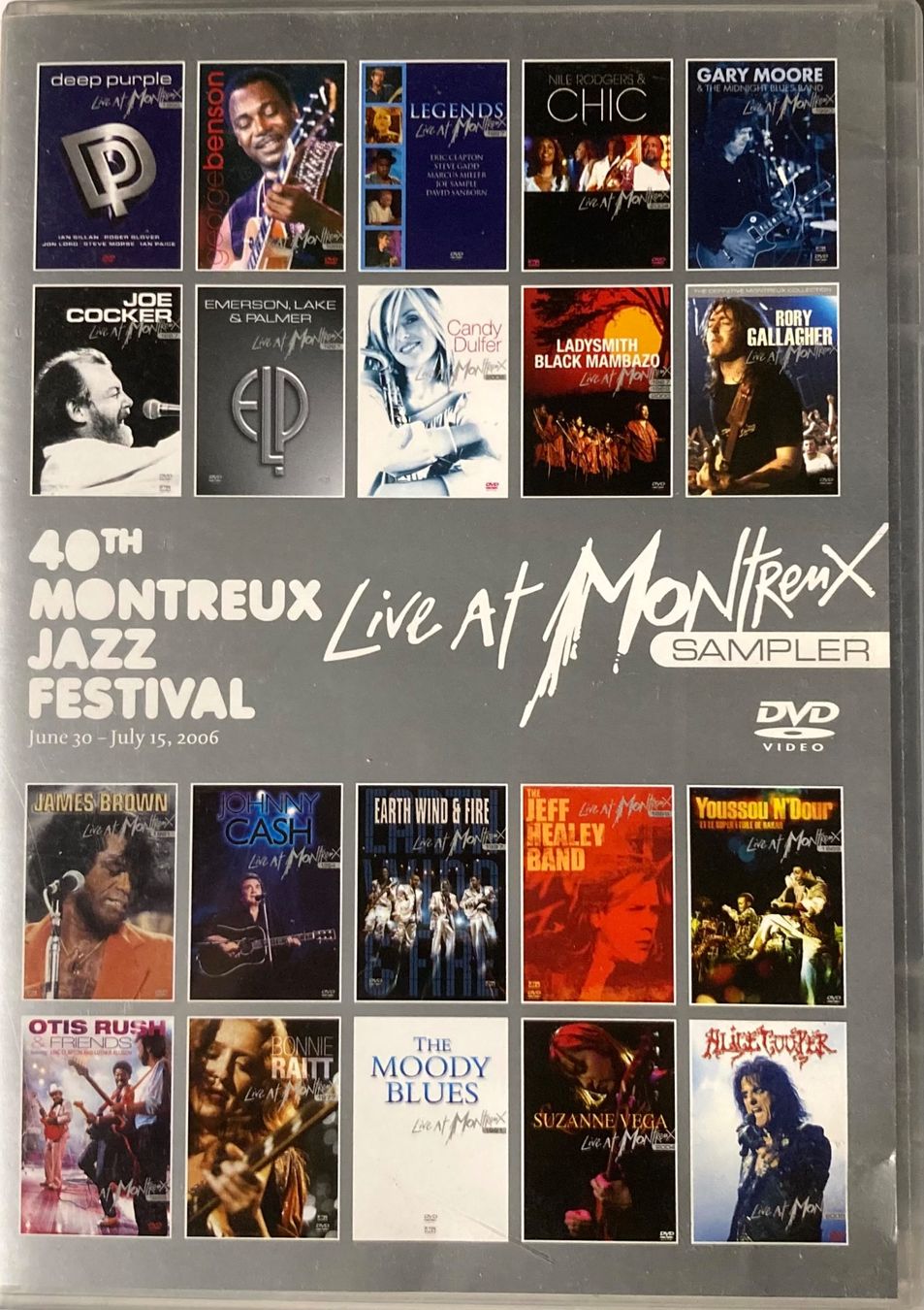 DIVERS ARTISTES - LIVE AT MONTREUX (SAMPLER) (Gebraucht) in Poliez ...