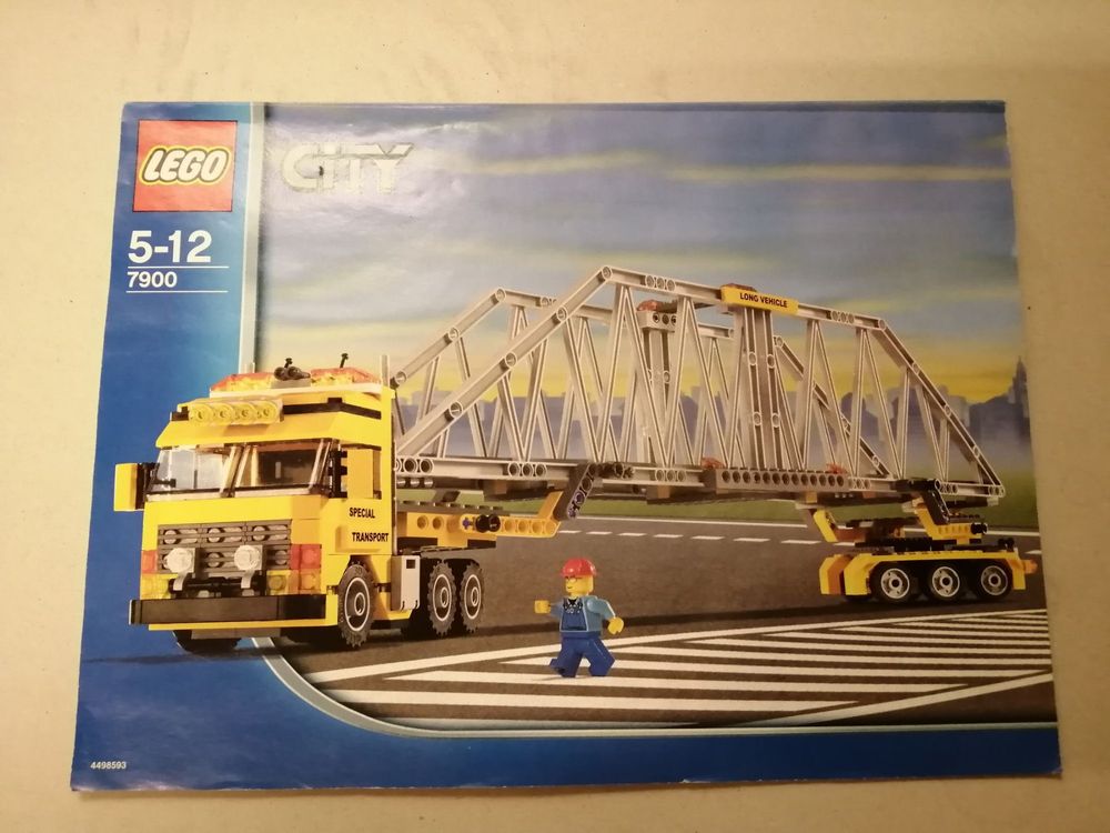 LEGO City 7900 - Schwertransporter Rarität (Gebraucht) in Hittnau für ...