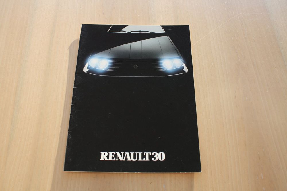 Renault 30 Prospekt 1983 Italienisch (Gebraucht) in Wikon für CHF 14 ...