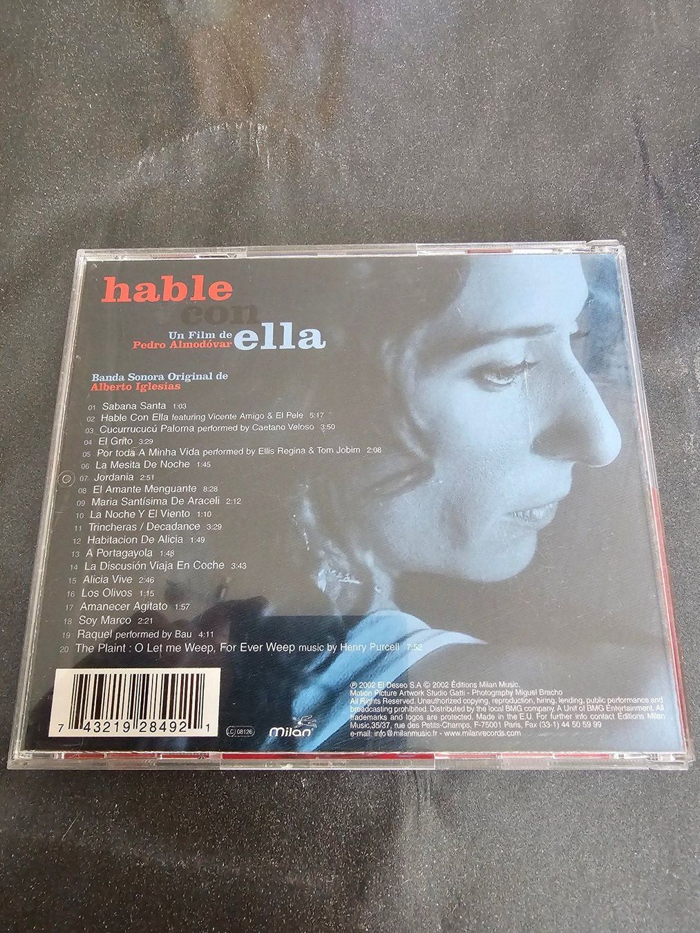 Alberto Iglesias – Hable Con Ella (Banda Sonora Original) (Gebraucht ...