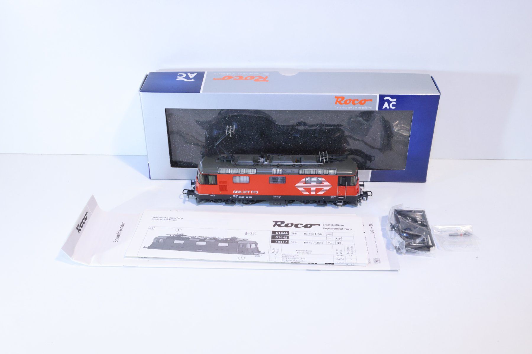 SBB Re 420 227 Lion Roco 78415 - lesen! (Neu (gemäss Beschreibung)) in ...