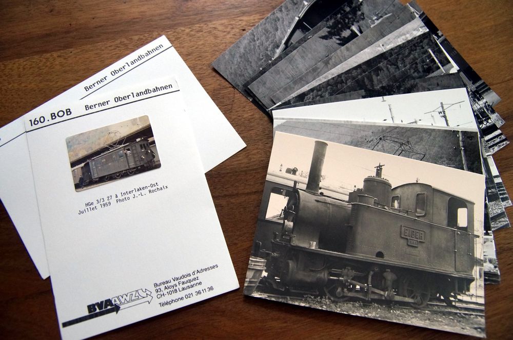 160 BOB Berner Oberlandbahnen - BVA Lausanne - AK-Serie (Gebraucht) in ...