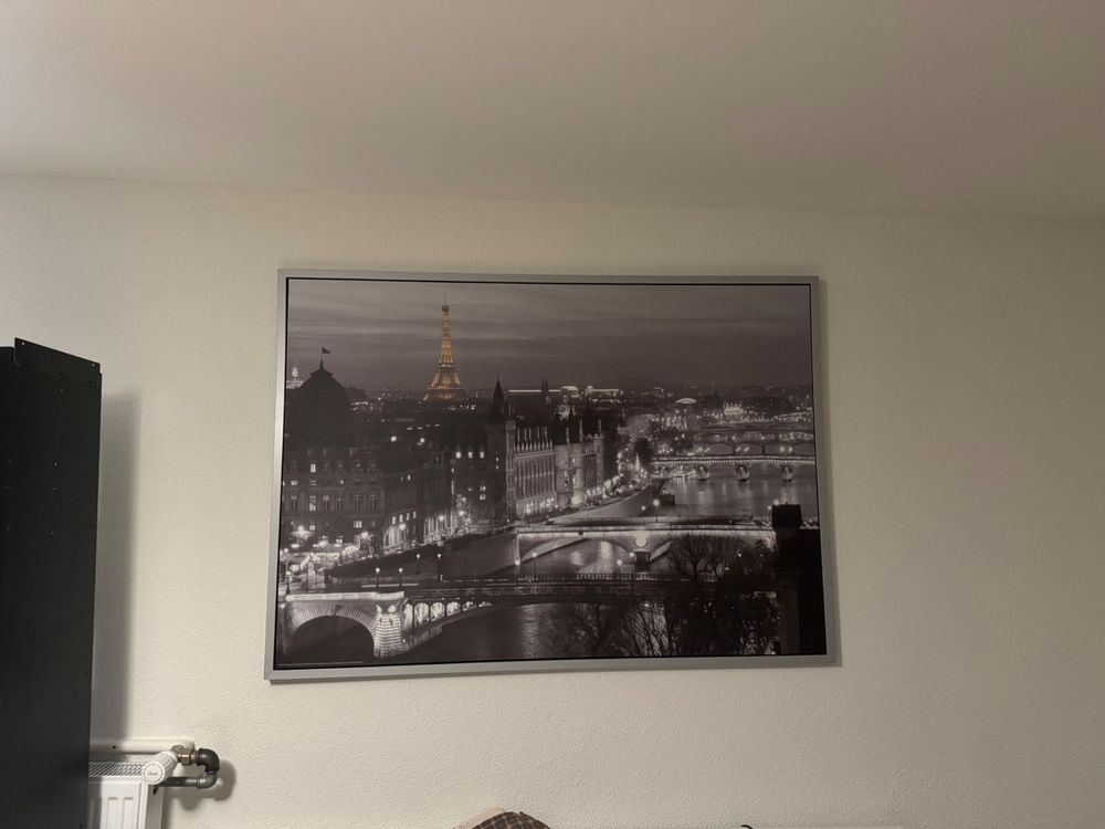 Schönes Bild Paris mit Rahmen | Kaufen auf Ricardo