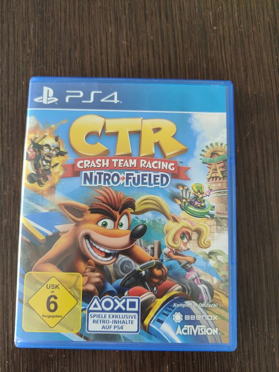 CTR crash team racing PS4 Game (Gebraucht) in Seengen für CHF 11 – mit ...