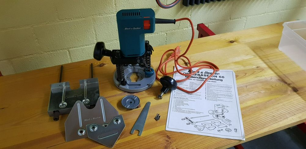 Oberfräse DN 66 Black&Decker | Kaufen auf Ricardo