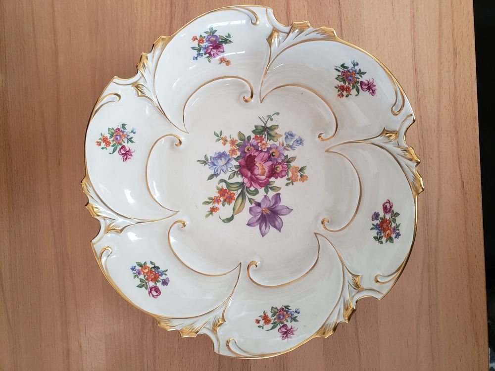 Teller, Schale, Graf von Henneberg 1777 Porzellan, Jlmenau | Kaufen auf Ricardo