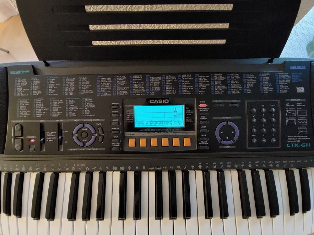 Keyboard CASIO CTK-611 (Gebraucht) in für CHF 71 – nur Abholung auf ...