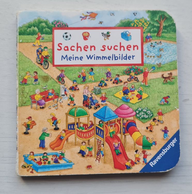 WIMMELBUCH - sachen suchen MEINE WIMMELBILDER RAVENSBURGER (Gebraucht ...