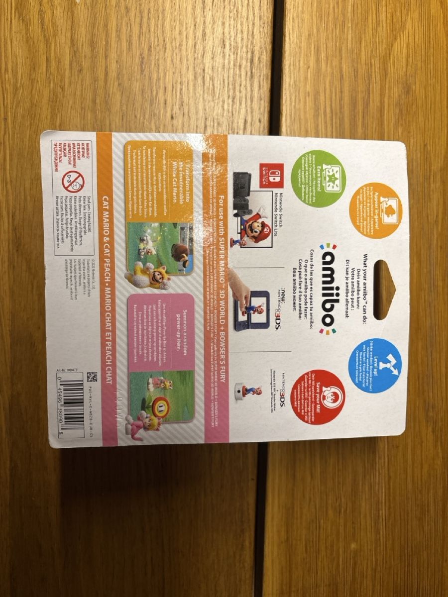 Neu und ungeöffnet / Amiibo - Cat Mario & Cat Peach! (Neu und originalverpackt) in Stetten AG ...