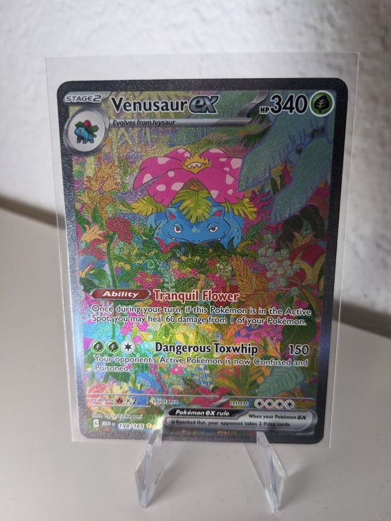 Pokemon 151 - Venusaur EX 198/165 ( EN ) | Kaufen auf Ricardo