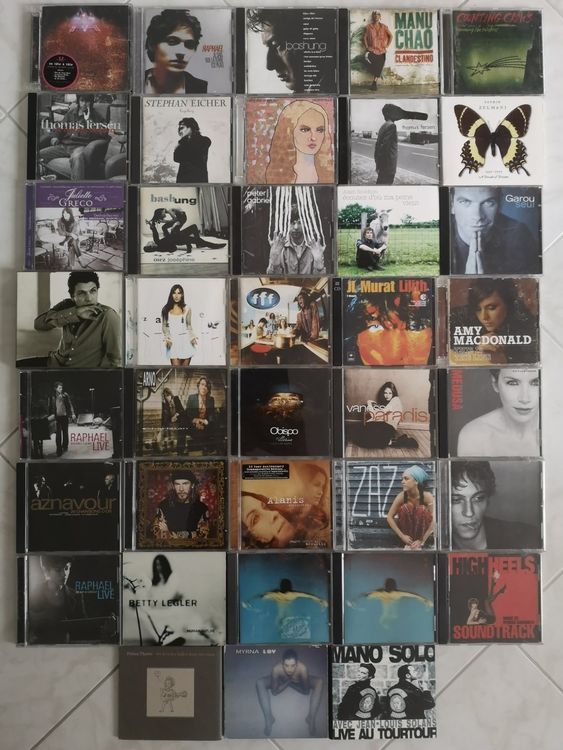 Lot de 38 CD un peu de tout (Gebraucht) in vaumarcus für CHF 10 – mit ...