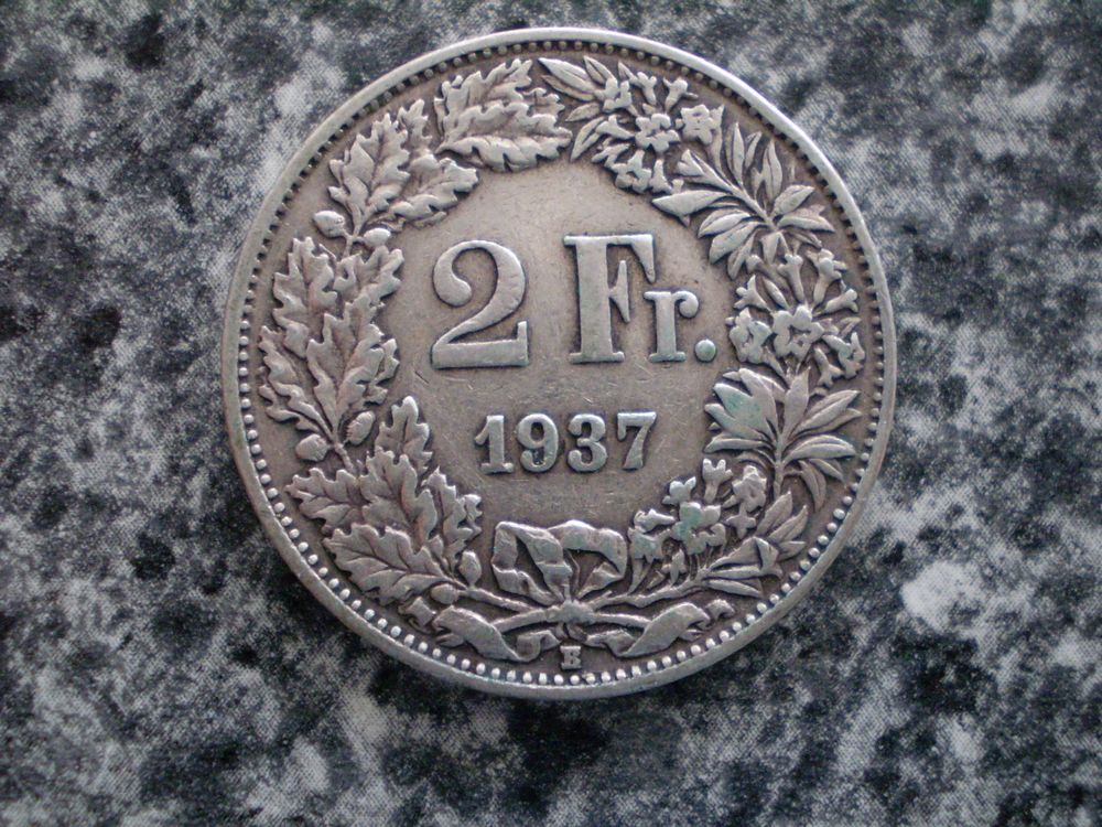 2 Fr.1937 !!! Rar !!! ab 1.- !!! (Gebraucht) in Dierikon für CHF 6 – mit Lieferung auf Ricardo ...