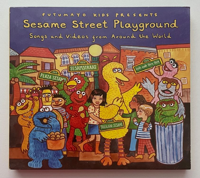 Sesame Street Playground CD+DVD -Kinderlieder aus aller Welt | Kaufen ...
