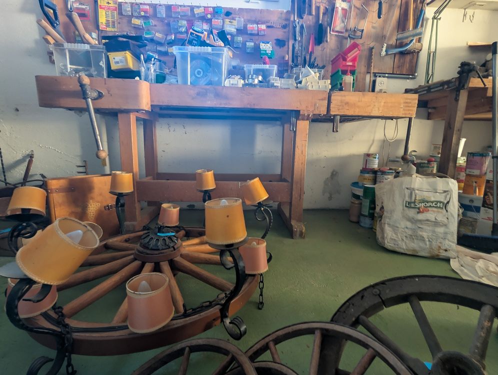 Établi de menuisier traditionnel en hêtre massif (D'occasion) à ...