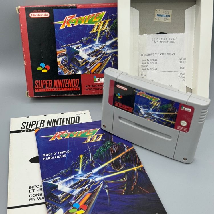Very Rare - SNES - R-Type III - PAL - CIB - TOP! | Kaufen auf Ricardo