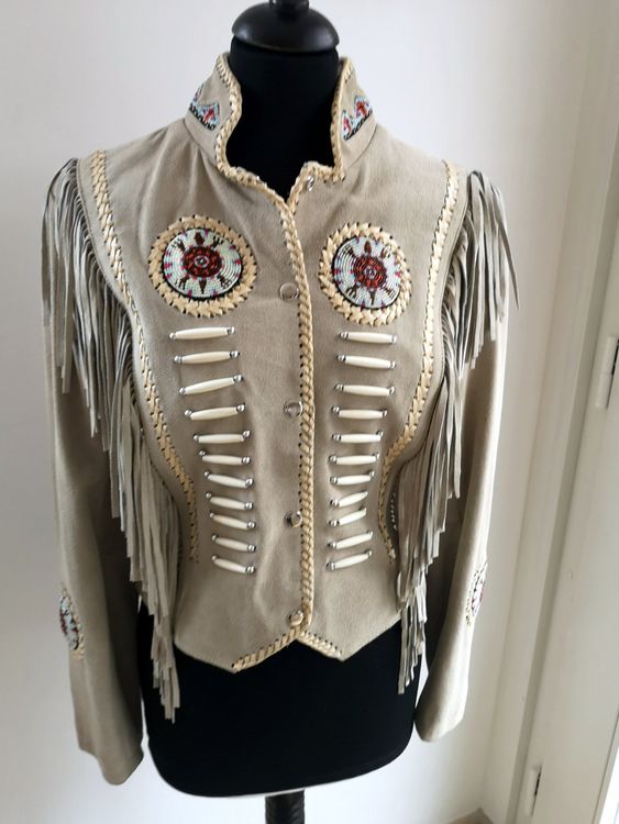 Lederjacke im Westernstyle | Kaufen auf Ricardo