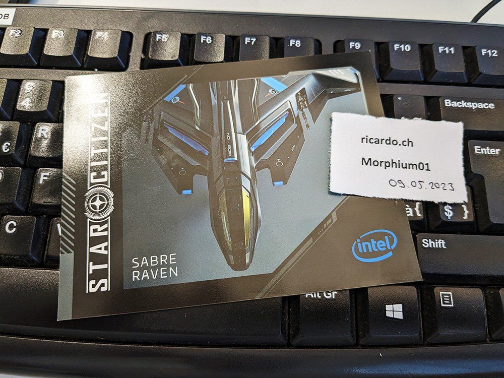 Star Citizen - Sabre Raven Code Karte (Neu (gemäss Beschreibung)) in ...