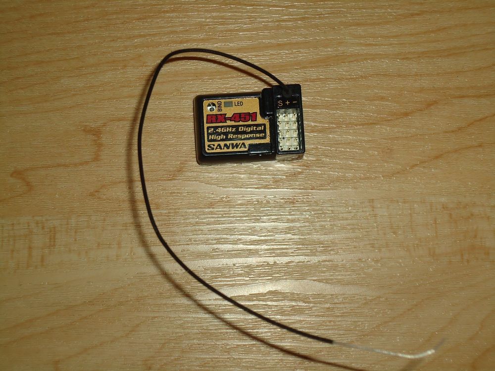 Sanwa RX-451 2.4GHz Empfänger (Gebraucht) in Schattdorf für CHF 25 – mit Lieferung auf Ricardo ...