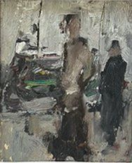 Walter Emil Müller. Fischer am Hafen. Öl auf Papier (Gebraucht) in Zumikon für CHF 140 – mit ...