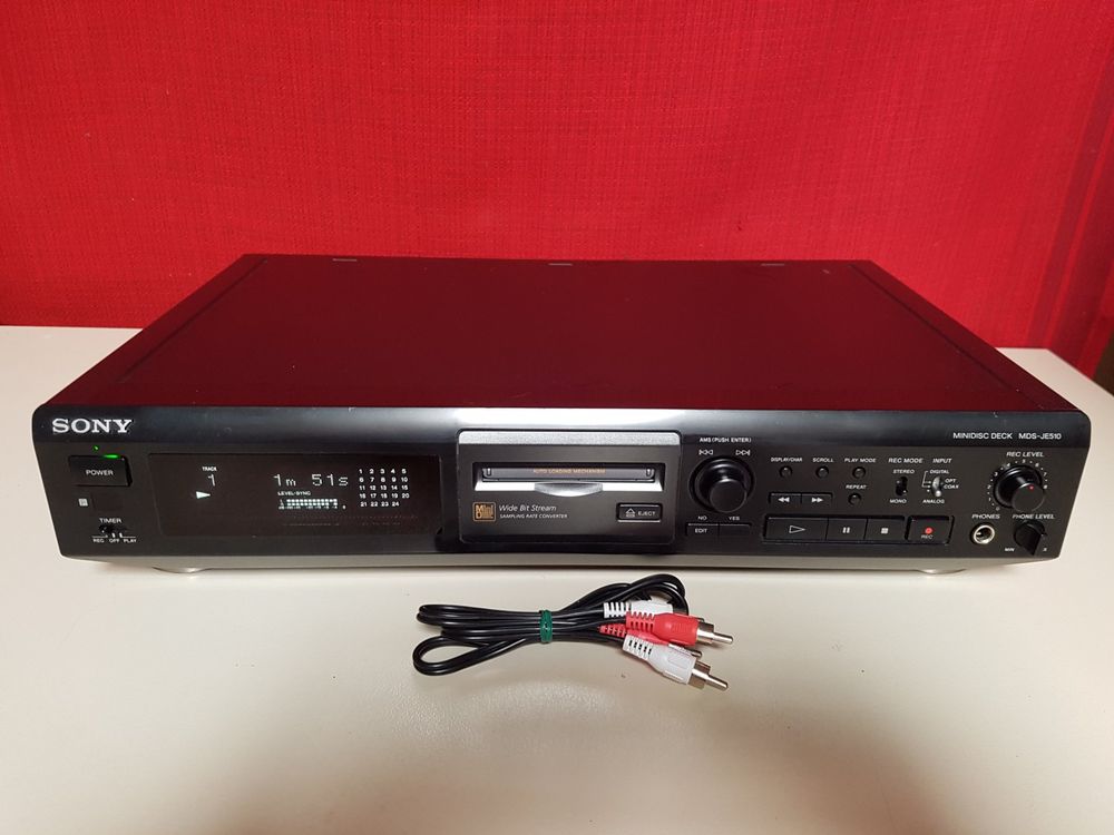 SONY MINIDISC MDS-JE 510 (Gebraucht) in Hünenberg für CHF 65 – mit ...