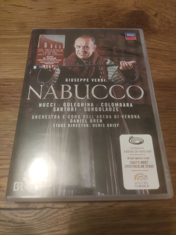 Verdi: Nabucco - DVD - Arena di Verona - Leo Nucci (Gebraucht) in ...
