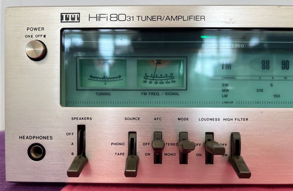 ITT HiFI 80/31Tuner Amplifier, (Receiver) (Gebraucht) in Bazenheid für CHF 20 – nur Abholung auf ...