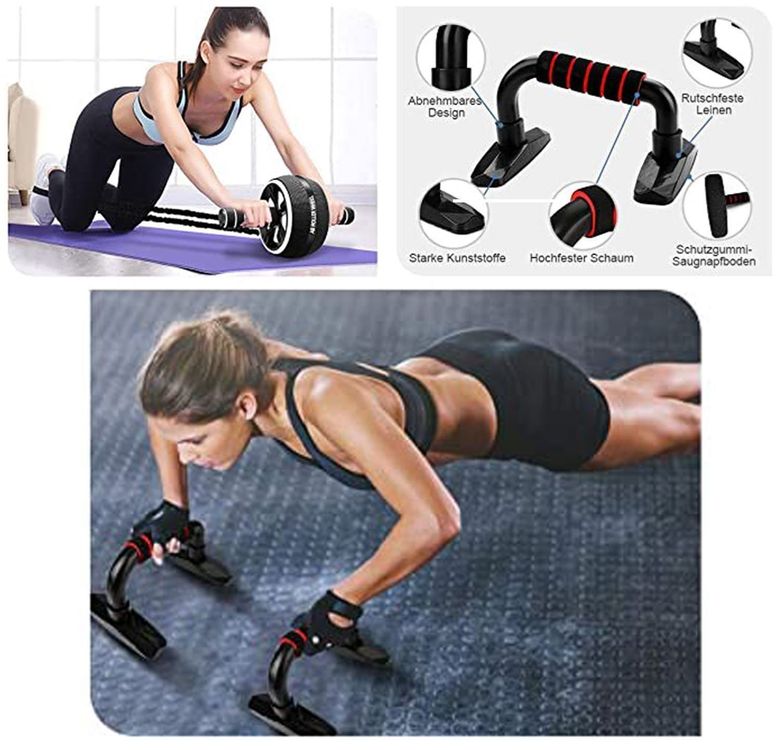 Bauchtrainer Bauchtraining Roller 7in1 | Kaufen auf Ricardo