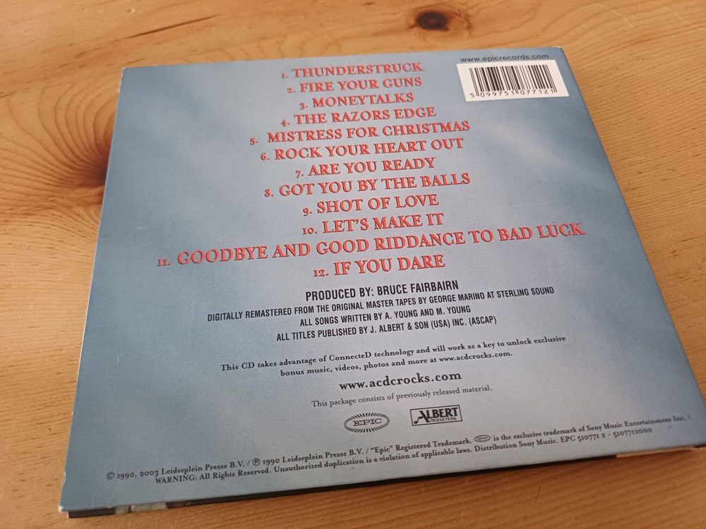 AC/DC - The Razors Edge (2003 Reissue) (Gebraucht) in Jona für CHF 4.9 ...