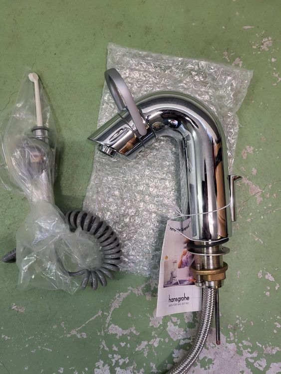 Einlochmischer Hans Grohe mit Zahnspühlung (Neu und originalverpackt ...